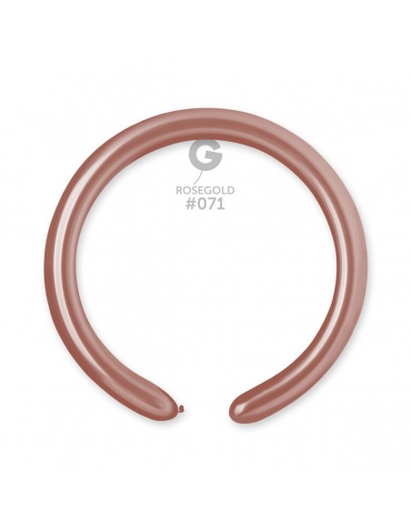 Gemar Metallic 5cm / 2" - Rose Gold 071 - DM4 - 100pcs GEMAR