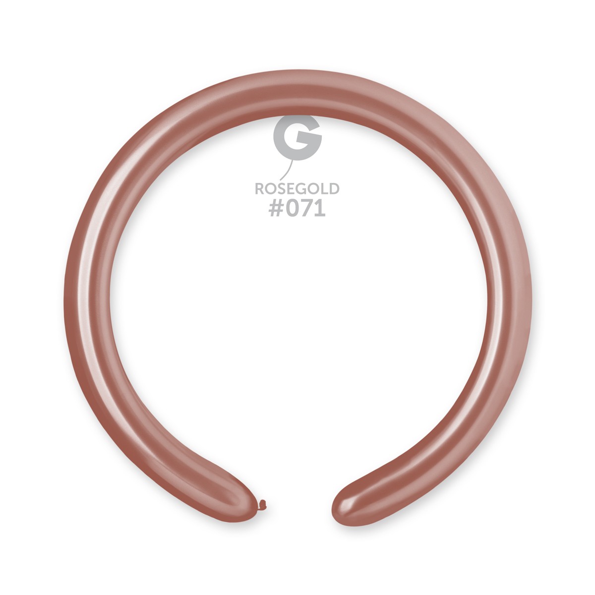 Gemar Metallic 5cm / 2" - Rose Gold 071 - DM4 - 100pcs GEMAR