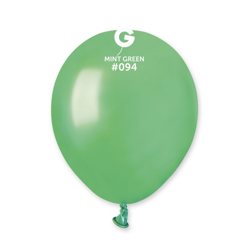 Gemar Metallic 13cm / 5" - Mint Green 094 - AM50 - 100pcs GEMAR