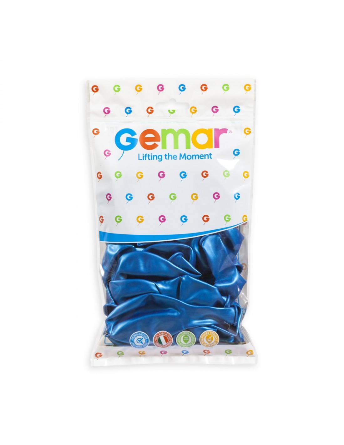 Gemar Metallic 33cm / 13" - Blue 036 - GM120 - 50pcs GEMAR