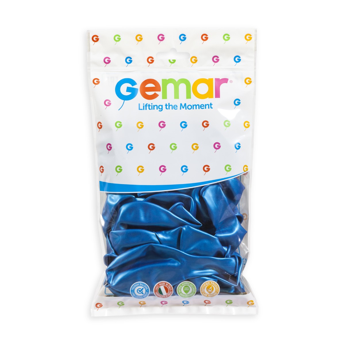 Gemar Metallic 33cm / 13" - Blue 036 - GM120 - 50pcs GEMAR