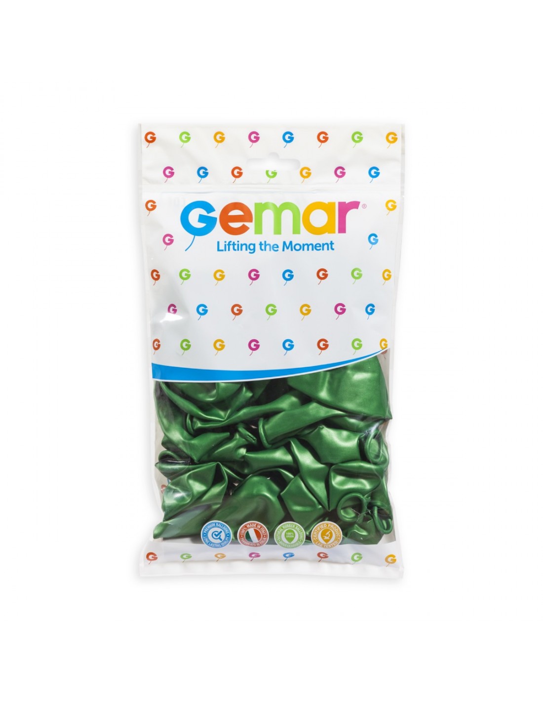 Gemar Metallic 33cm / 13" - Green 037 - GM120 - 50pcs GEMAR