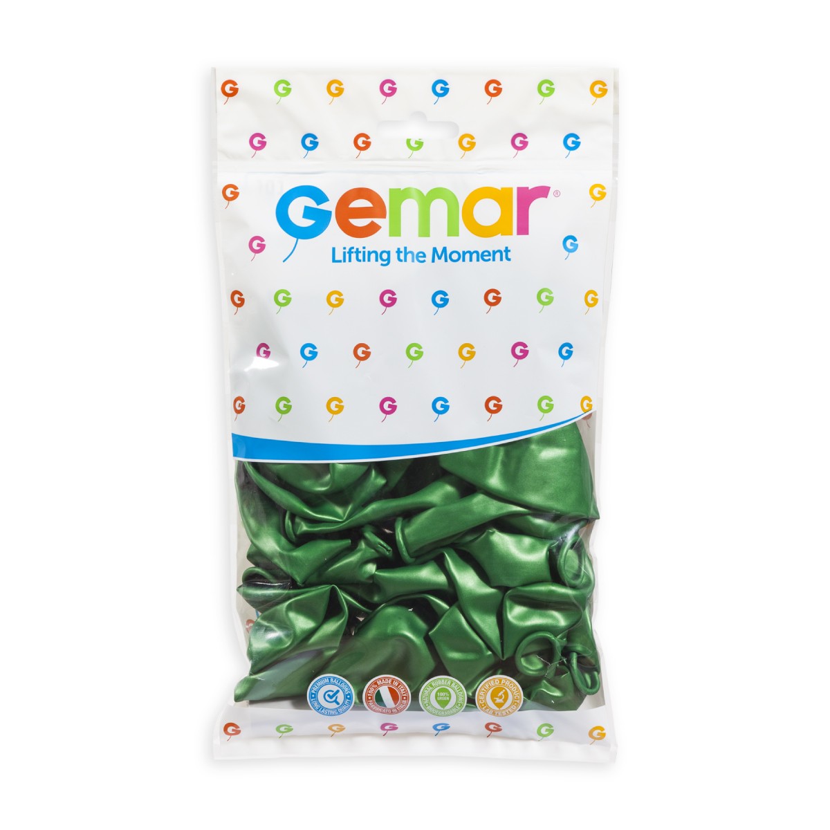 Gemar Metallic 33cm / 13" - Green 037 - GM120 - 50pcs GEMAR