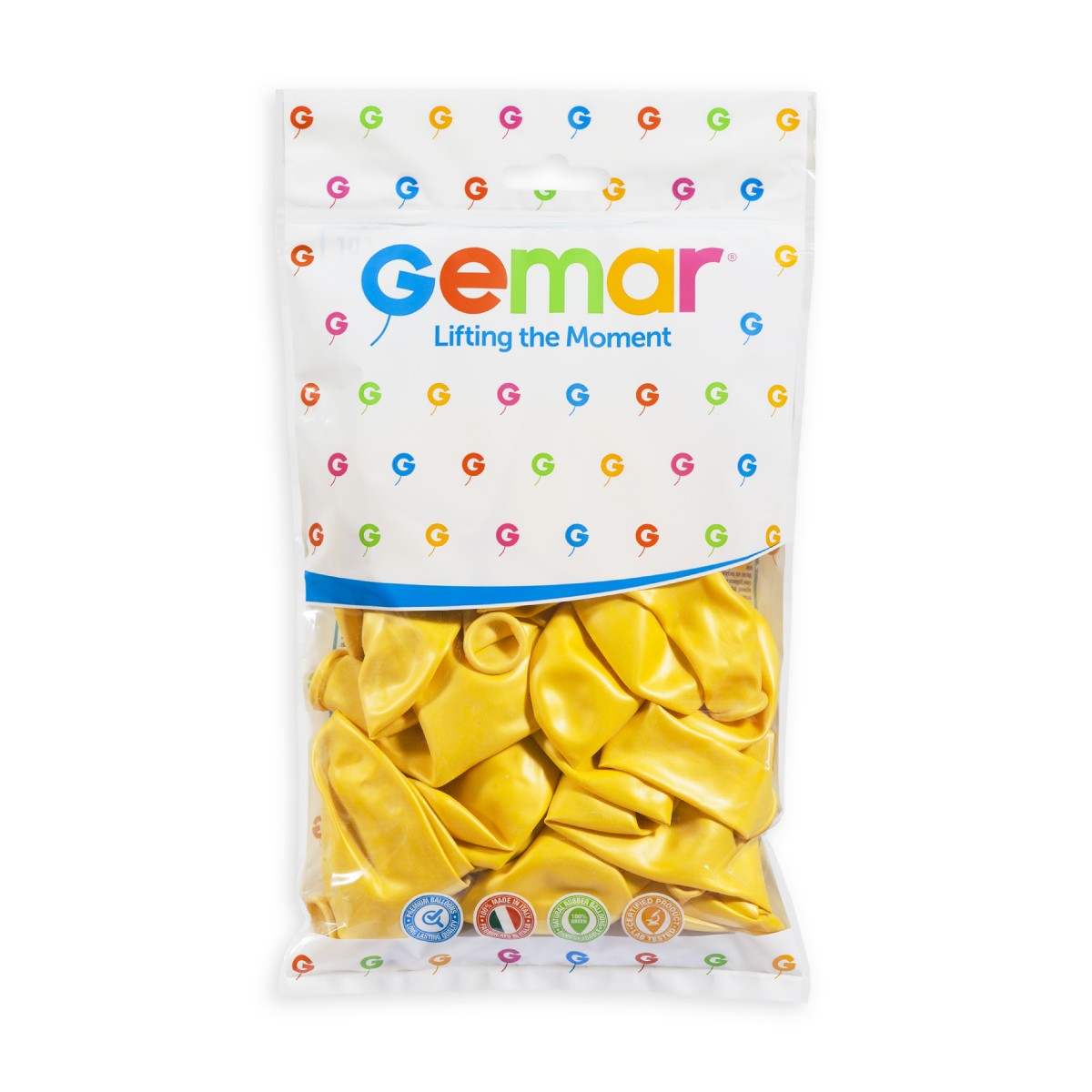 Gemar Metallic 33cm / 13" - Baby Yellow 056 - GM120 - 50pcs GEMAR