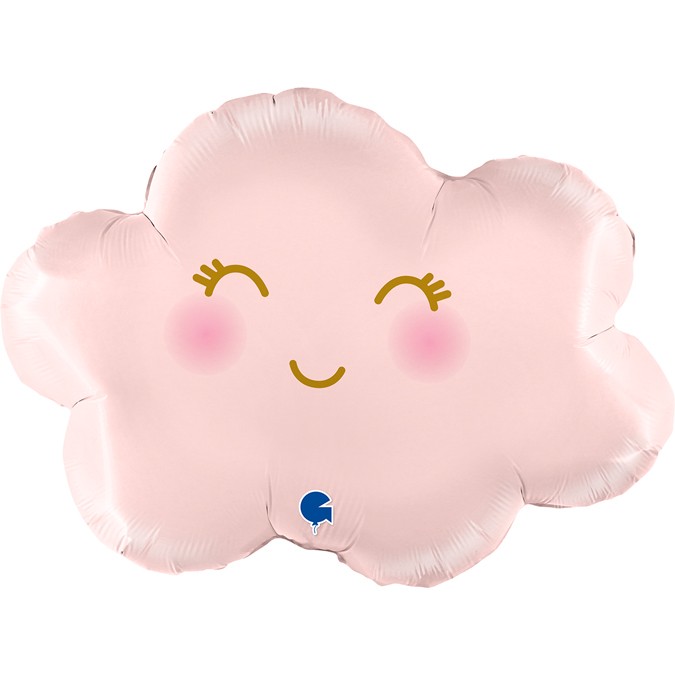 Globo 24" G72118 Cloud Satin Pastel Pink GRABO